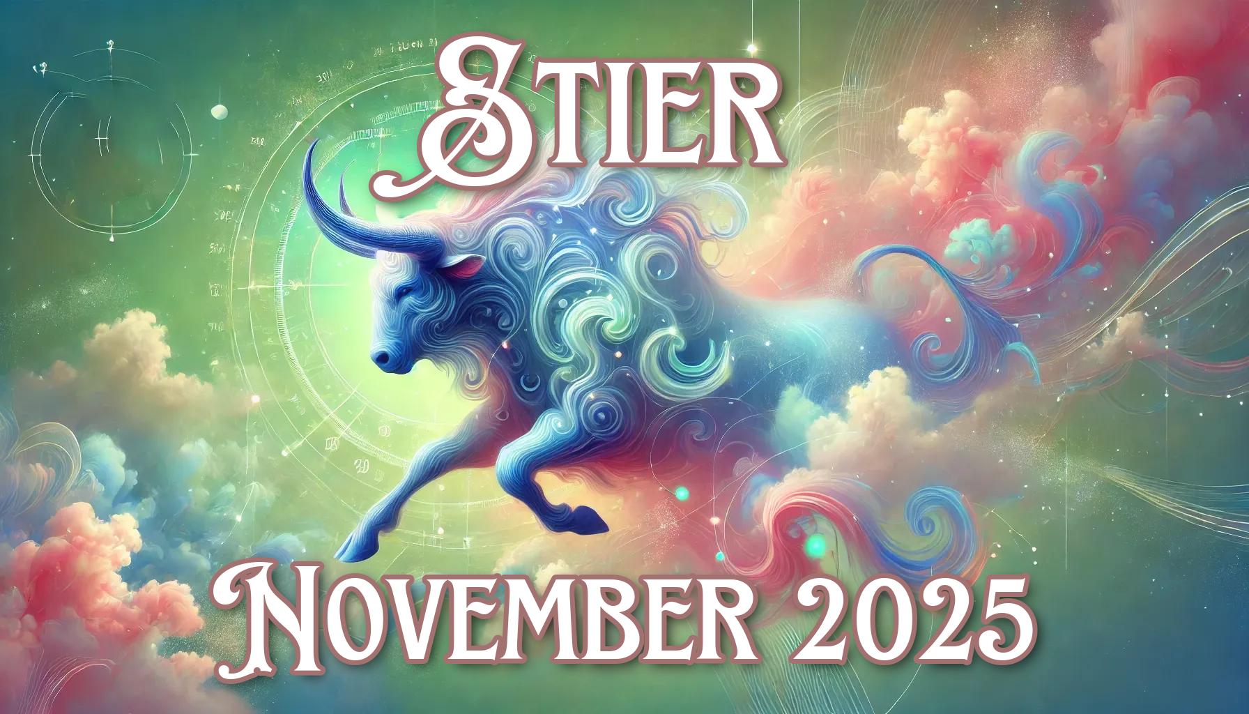 Horoskop Stier November 2025 - horoskope2025.ch